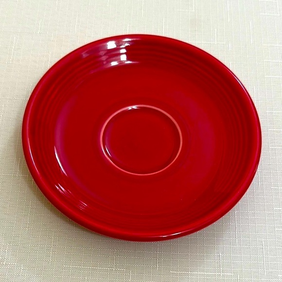 Fiesta | Dining | Fiesta Red Saucer Dinnerware Plate | Poshmark